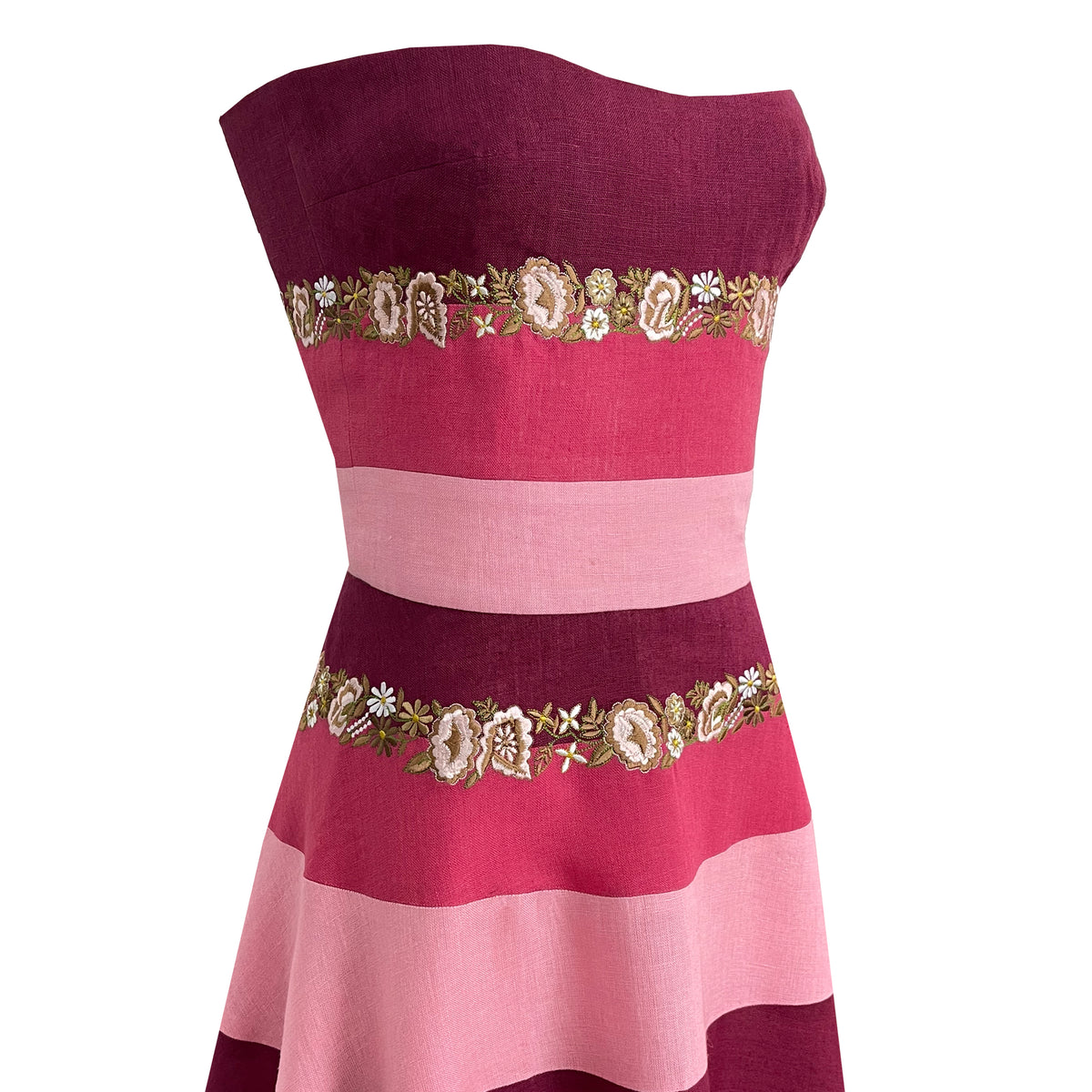 Bloom Stripe Dress – De Castro Moda LLC