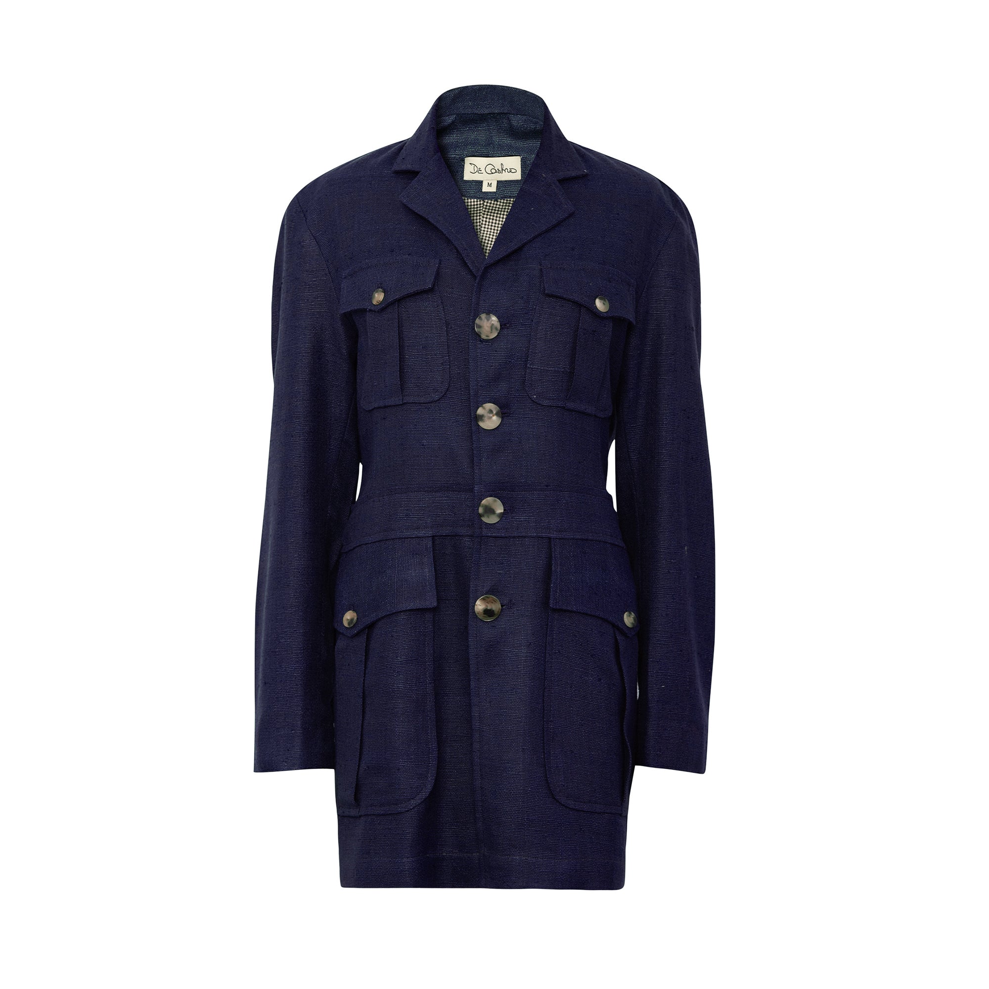 Safari Jacket in Blue